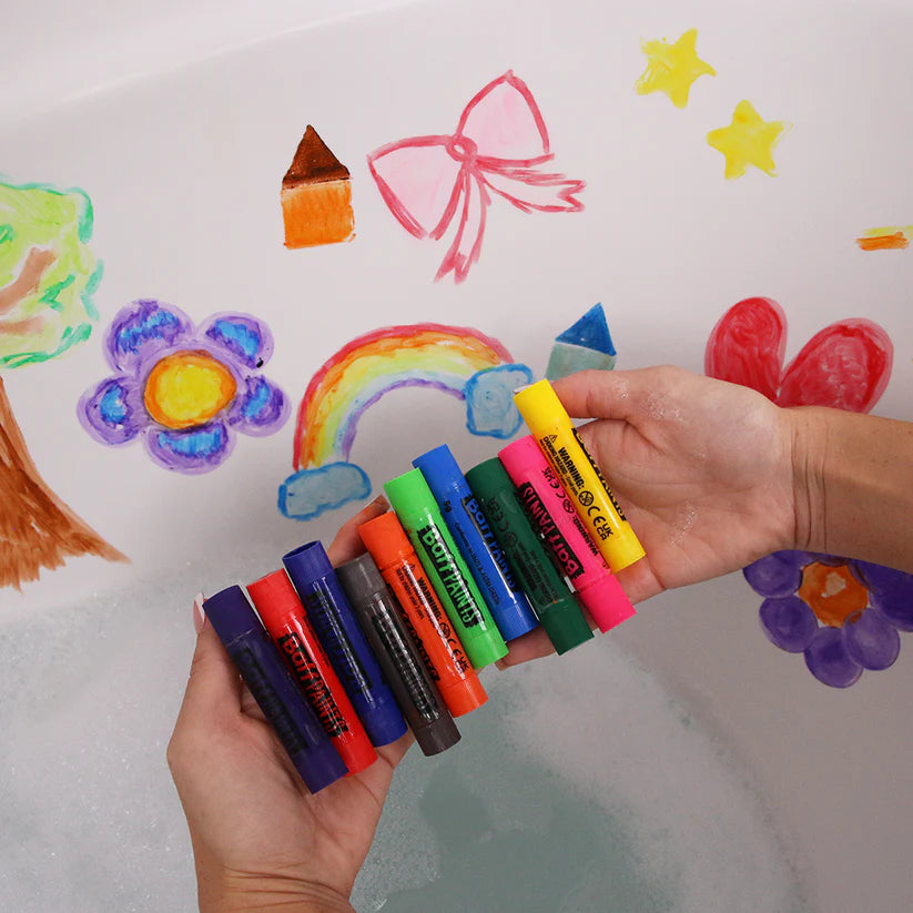 Bath Paint Set and Coloring Book Baff Paints – Gotu.pt